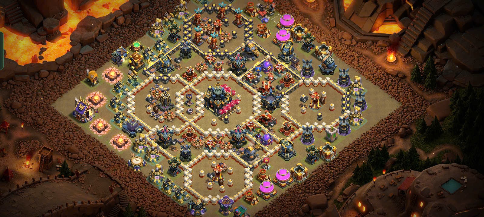 New Base TH17 Thủ Rank 5k8 Huyền Thoại 2025 Clash of clans